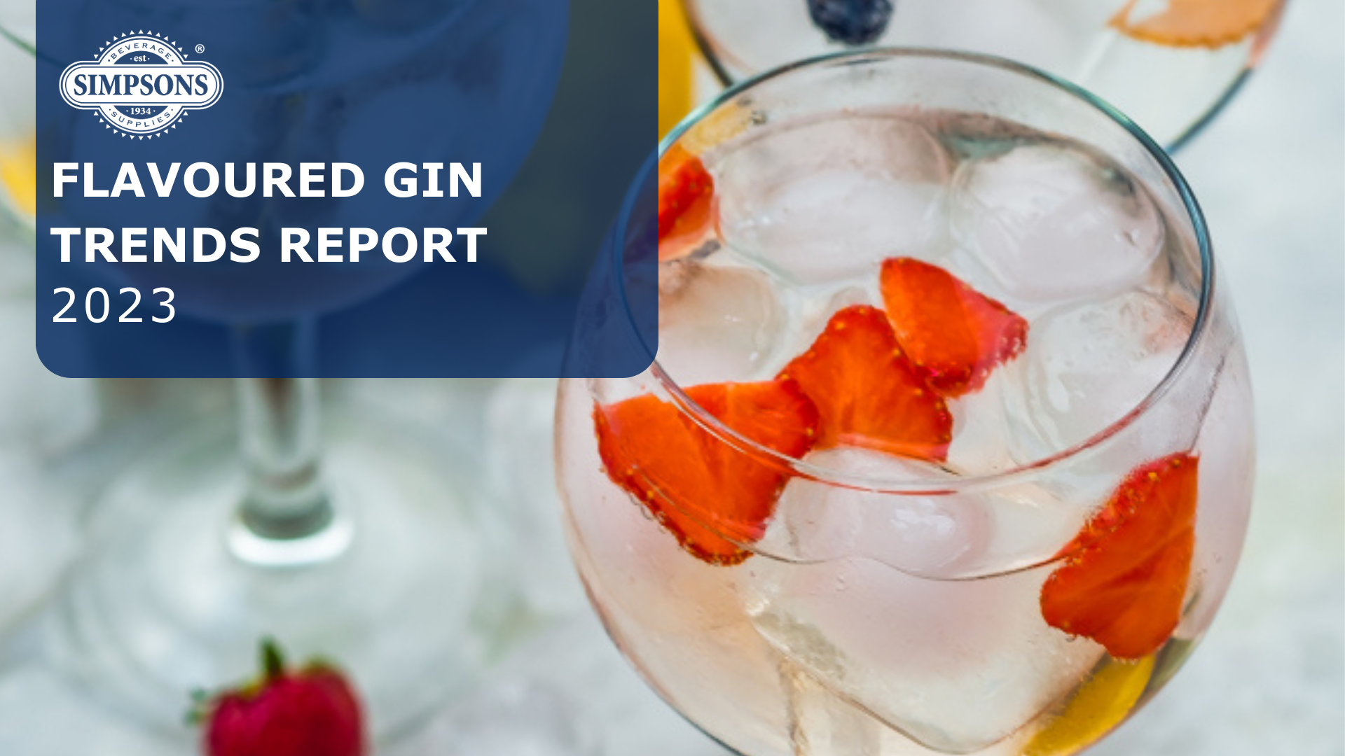 Flavoured Gin Trends 2023 - Simpsons Beverages