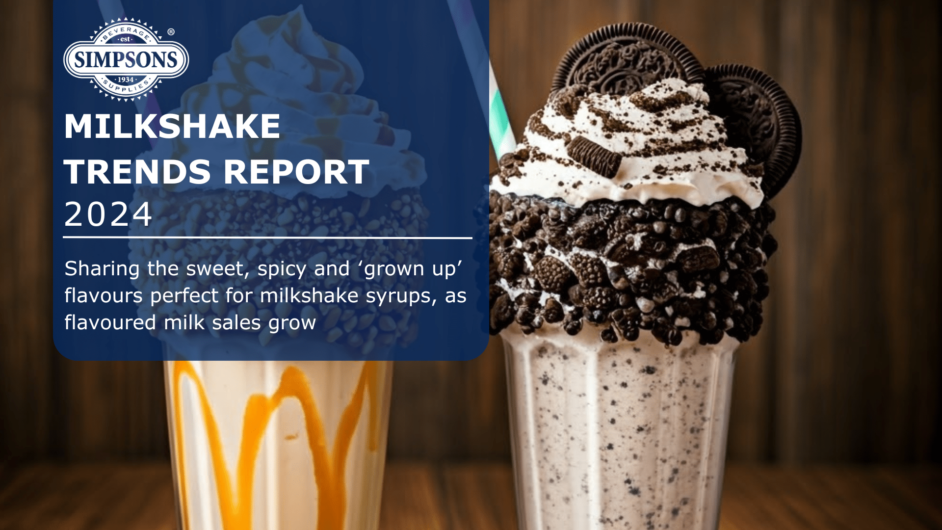 Milkshake Syrups & Flavours Trends 2024