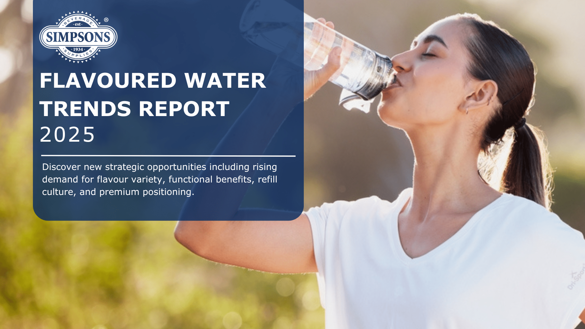 Flavoured Water Trends 2025 - Simpsons Beverages